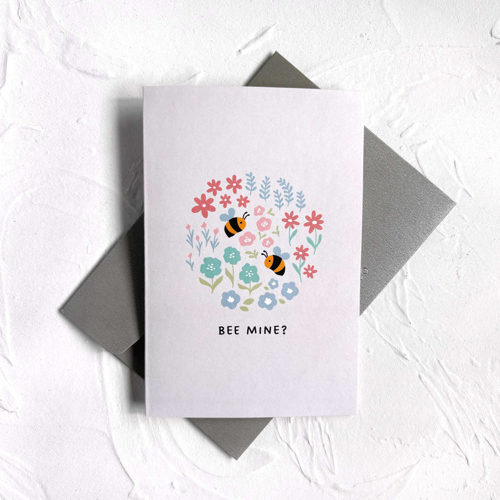 Bee Mine | Greeting Card – Papercranes Design