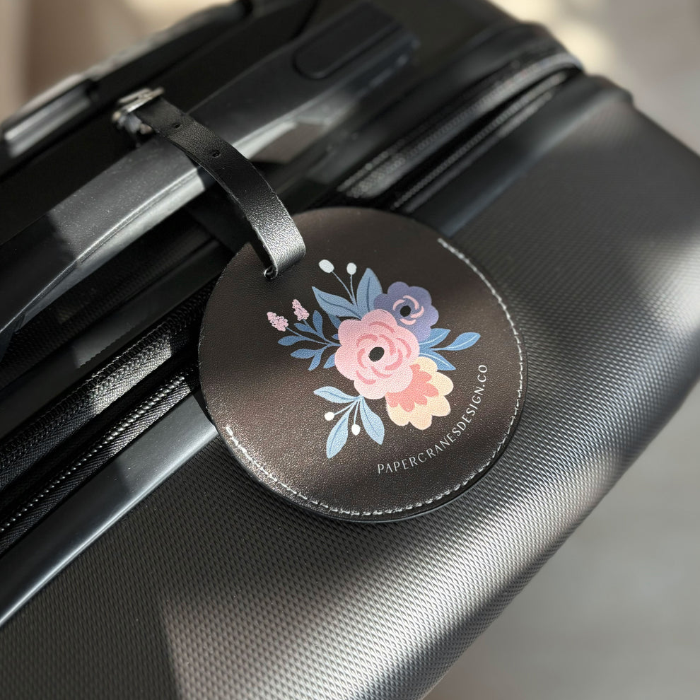 Midnight Wanderlust Luggage Tag – Papercranes Design